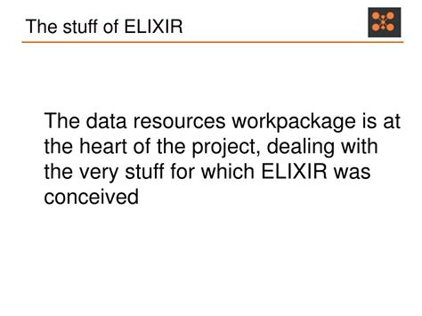 ppt elixir wp2 data resources powerpoint presentation free download