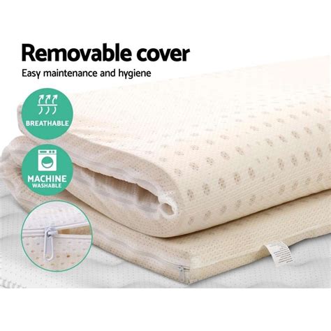 Giselle Bedding Latex Mattress Topper 5cm Double Woolworths