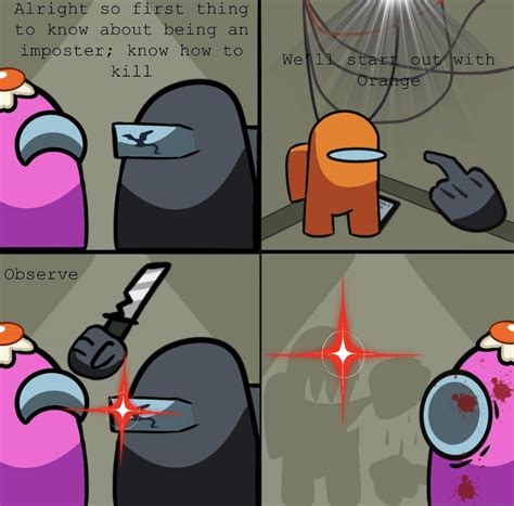 An Among Us Comic I Made Called Impostering 101” Ramongus