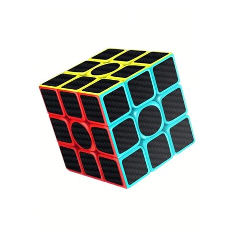 Cub Rubic 3x3x3 Moyu Meilong Fibra De Carbon Multicolor Emag Ro