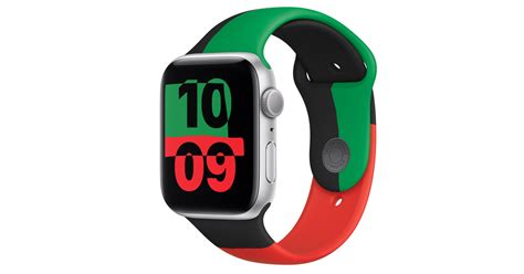 Buy Apple Watch Se Gps 44mm Silver Aluminum Case With Black Unity