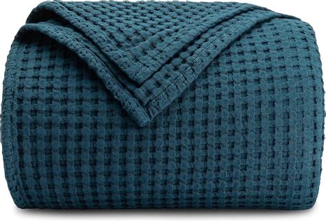 Comfy Cubs 100 Cotton Waffle Weave Blanket Soft Lightweight Blankets