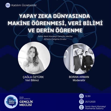 Çağla Öztürk Msc Linkedin‘de Datascience Veribilimi Bootcamp Egitim Indirim Izmir