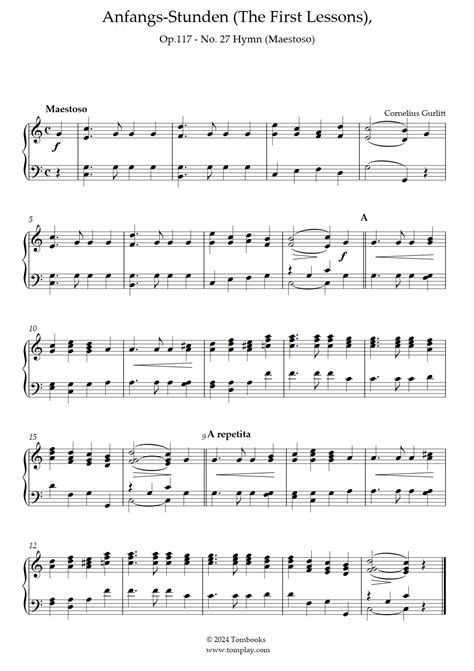 Download Digital Sheet Music Of Son Hymn Sacred For Piano Solo