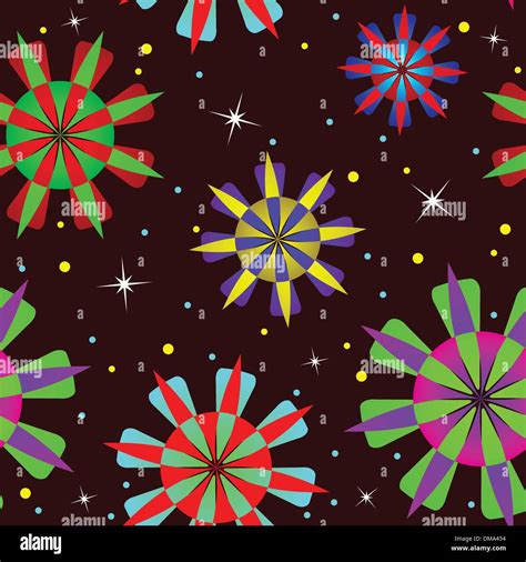Geometric Wall Art Retro Stock Vector Images Alamy