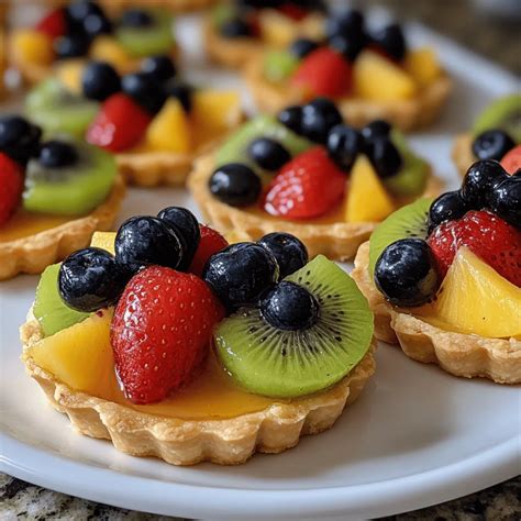 Irresistible Delicious Mini Fruit Tartlets Homemade Delight