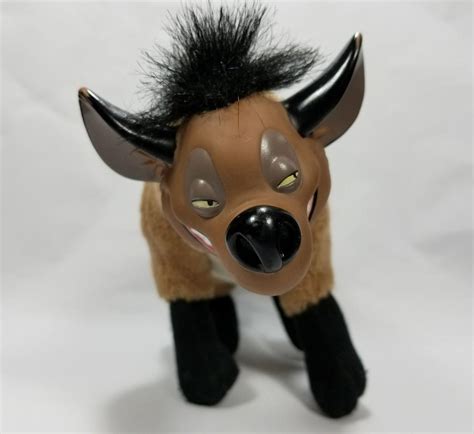 Disney Mattel The Lion King Shenzi Hyena Plush Stuffed Toy Vinyl Head
