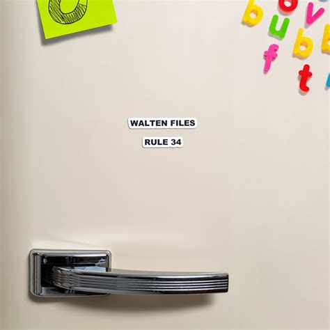 Walten Files Rule 34 Magnet For Sale By Rideroffice Redbubble