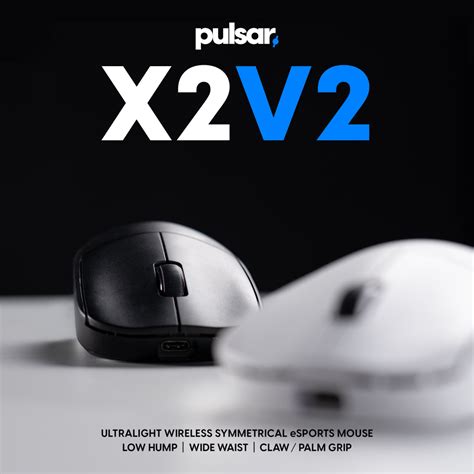 Pulsar X2 V2 Mini Medium Wired Wireless Gaming Mouse
