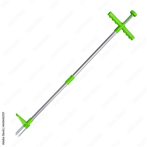 Weed Puller Linear Isolated Device For Removing Dandelion Weeds By