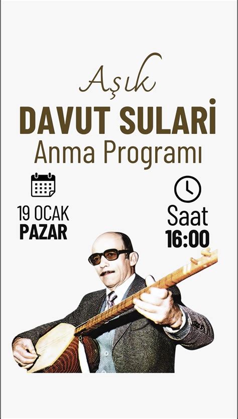 Aşık Davut Sulariyi Anma Programı İstanbul Cemevi Eğitim Ve Kültür Vakfı