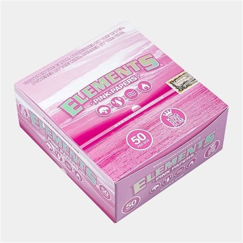 Elementos Rosa Papel Liar King Size Gb A Marca Verde