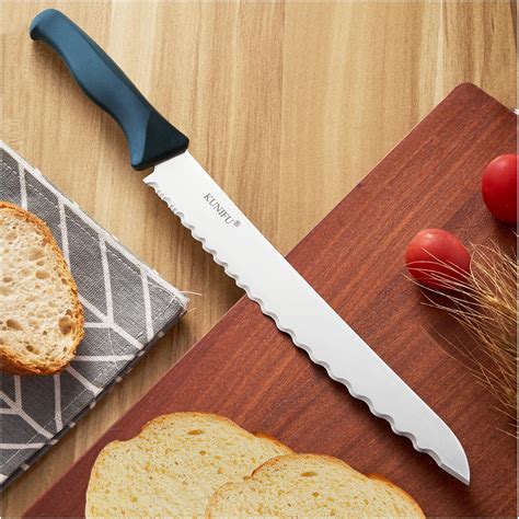 Serrated Bread Knife Bread Knife Blanc Creatives