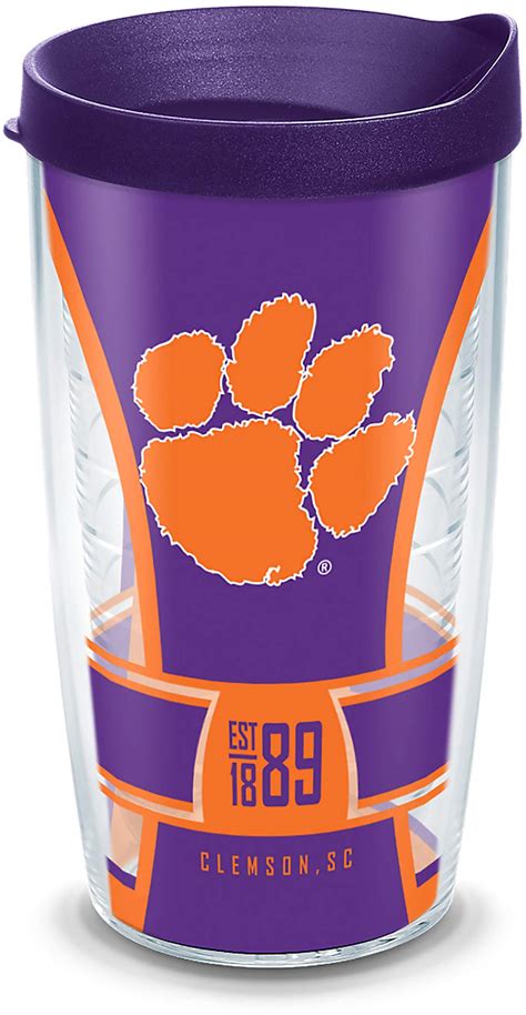 With Lid Tervis Clemson University Tradition 24 Oz Double Walled