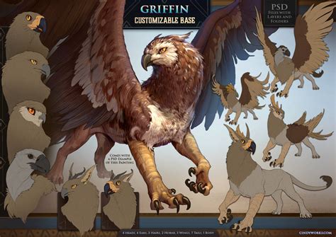 Griffin Base By Cindyavelino On Deviantart