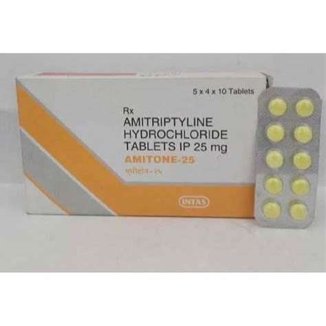 10 Mg Tryptomer Tablets Ip At Rs 155box Anti Depressant And Anti
