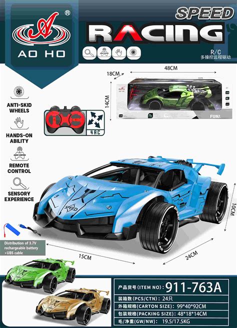 911 763a 114 Rc Racing Car Aoho Toys