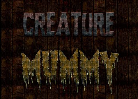 Free Scary Text Effect Photoshop 99effects