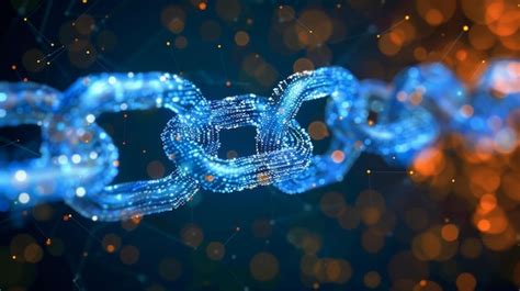 Premium Photo Blockchain Infographic Revolutionizing Finance Supply