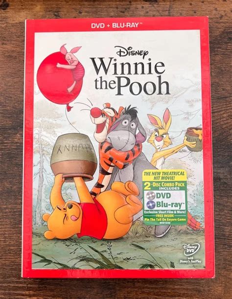 Winnie The Pooh Dvd Blu Ray 2011 2 Disc Set Brand New Sealed