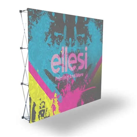 Straight Banner Wall Print 3m X 225m Dynamic Full Color Impact For