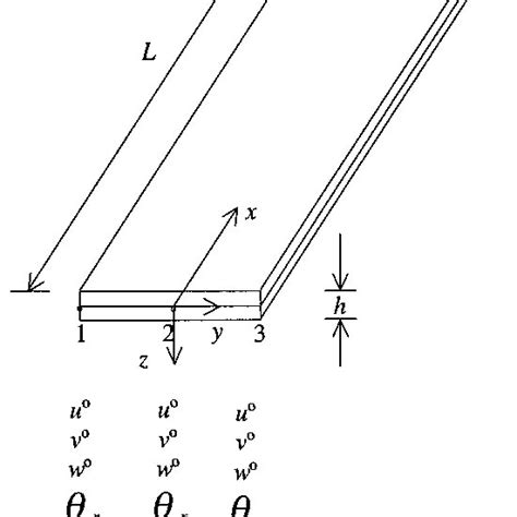 Typical Higher Order Shear Deformation Theory Finite Strip Model M 3 Download Scientific Diagram
