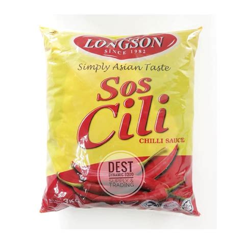 Longson Chilli Sauce 3kg Halal Dynamic Equo Distribution