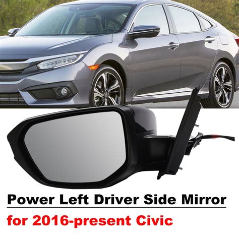 Marretoo Manual Folding Left Driver Side View Mirror For 2016 2023