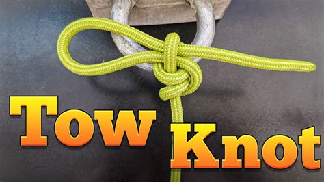 Tow Knot Tutorial Secure Your Load Like A Pro Youtube