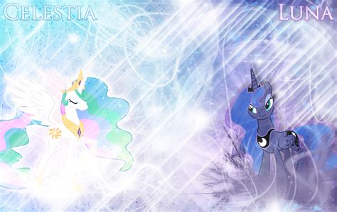 Luna And Celestia Mlp Wallpaper