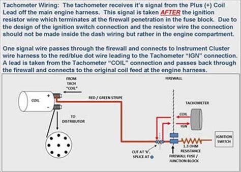 5 Wire Tachometer Wiring Diagram