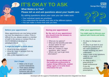 Its Ok To Ask George Eliot Hospital