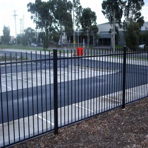 Rod Top Aluminum Fence Steel Fencing Powder Coated Pool Fence Panel