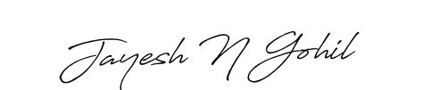 92 Jayesh N Gohil Name Signature Style Ideas Free Esignature