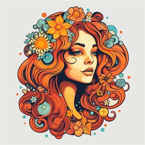 Premium Vector Redhead Illustration