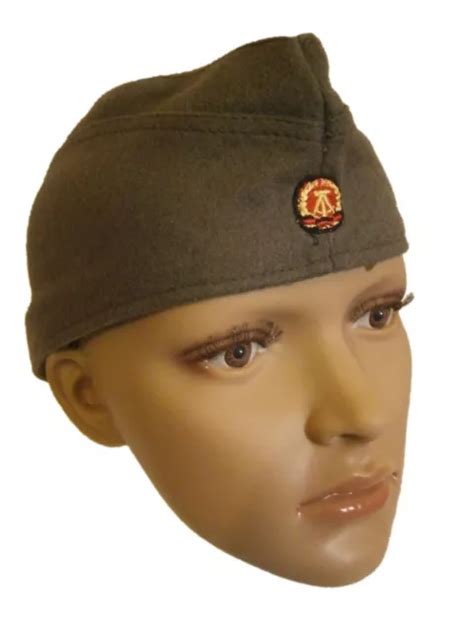 15x 55cmnew East German Army Wool Garrison Cap Hat Nva Ddr Soviet Era 15x 55cmnew East German Army Wool Garrison Cap Hat Nva Ddr Soviet Era