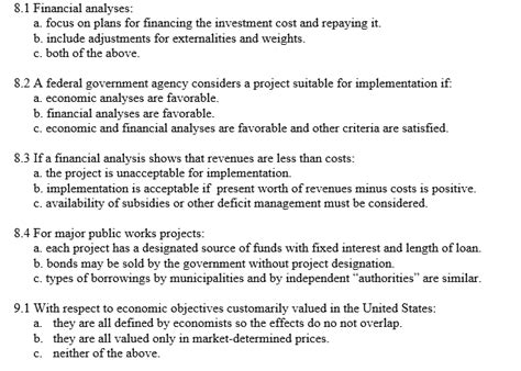 Solved 81 Financial Analyses A Focus On Plans For