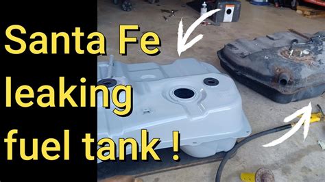 Hyundai Santa Fe Leaking Fuel Tank Fuel Pump Replacement Youtube