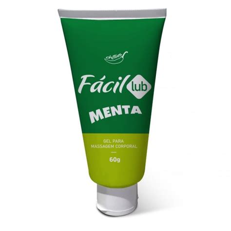 Facil Lub Lubrificante Beijavel 60g Ment Sex Shop Fascinação