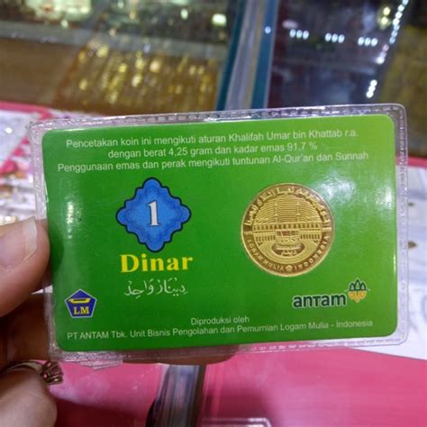 Jual Dinar Antam 1 Dinar Shopee Indonesia