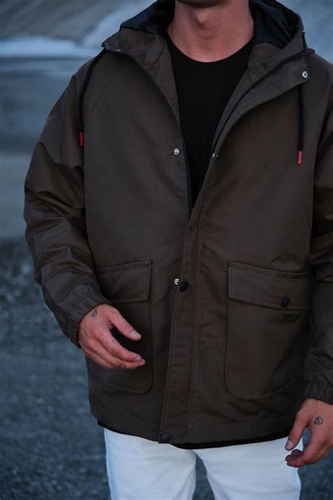 Fluend Moda Erkek Oversize Mont Su Ve Rüzgar Geçirmez Mevsimlik Mont Fiyatı Yorumları Trendyol