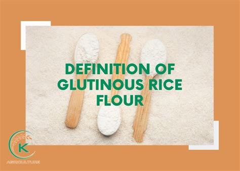 Health Benefits Of Glutinous Rice Flour At Beau Eardley Wilmot Blog