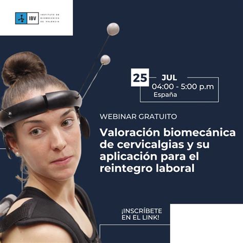 Salud Biomecánica Webinargratuito Instituto De Biomecánica Ibv