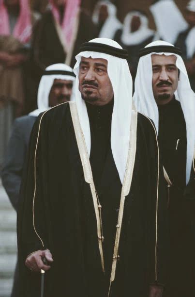 King Khalid Of Saudi Arabia Pictured In Riyadh 1970s Old Photo 850