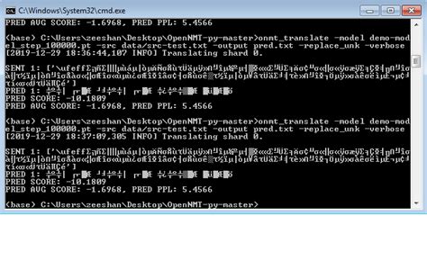 give same translation · issue 1690 · opennmt opennmt py · github