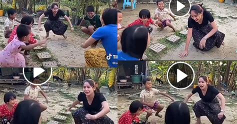 မင်းသမီးတစ်လက်ဖြစ်ပေမယ့် ရွာရောက်တုန်းမှာ ထဘီတိုတိုဝတ်ပြီး ကလေးတွေနဲ့အပ