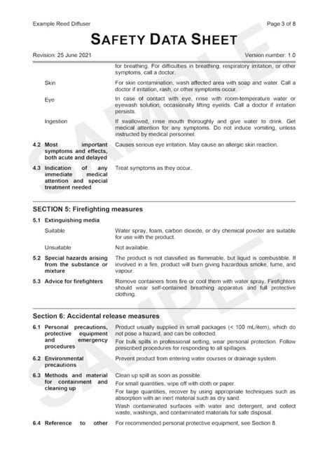 How To Produce A Safety Data Sheet For Reach And Clp Authorised Rep