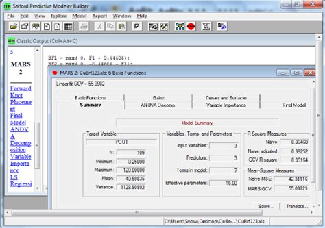 3 View Of The Results Screen For The Current Constructed Mars Model Download Scientific Diagram