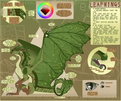 Dragon Of Leafwings Tribe From Wings Of Fire Artofit