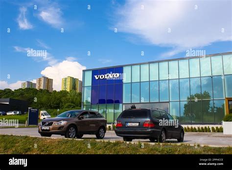 Exterior View Of Volvo Dealership In Slovakia Volvo Cars Is A Swedish